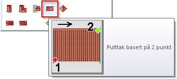 Forhåndsdefinerte takflater - forenklet